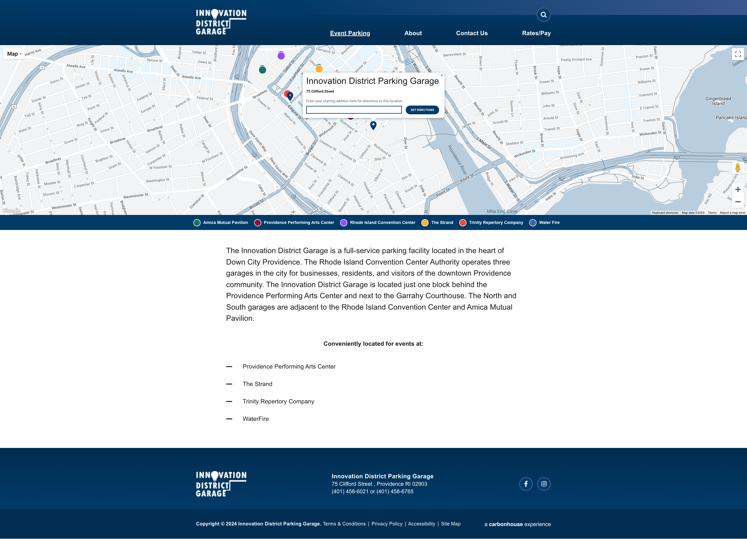 Add-On - Interactive Visitors Guide Map | carbonhouse